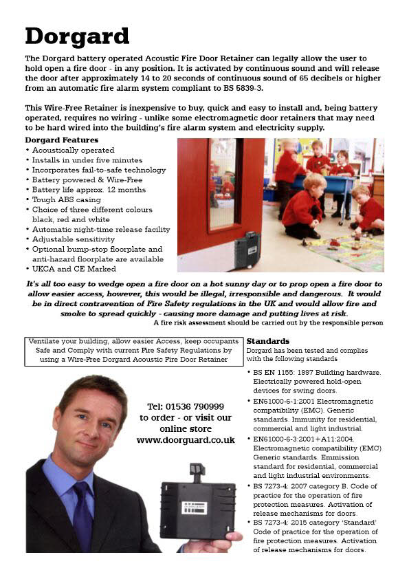 Dorgard 1328-A01 Information Sheet